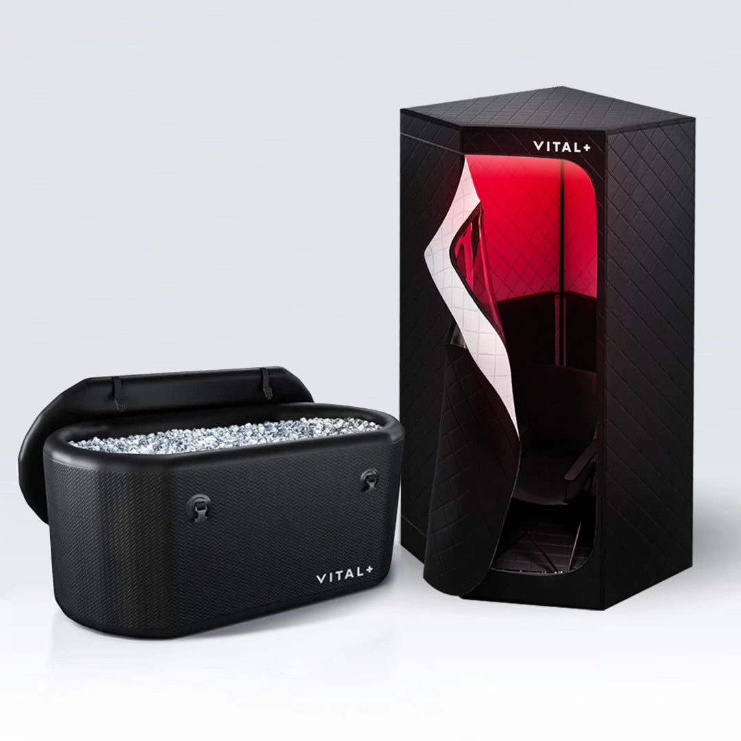 Sauna Infrared + Ice Bath Pro – VITAL+